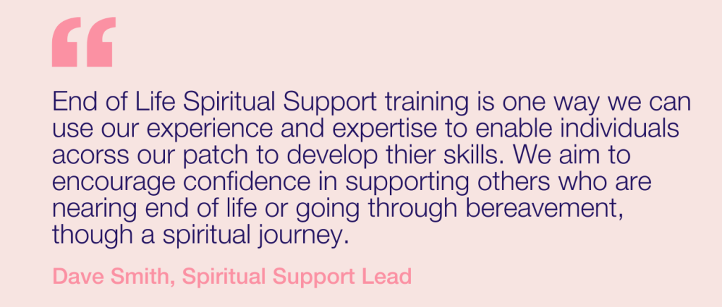 Spiritual support - Dorothy House